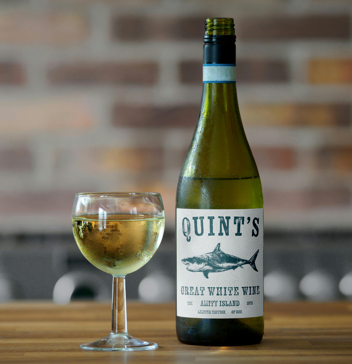 BRUCE Quint’s Great White Wine. White Label. – Classic Racing Spirit
